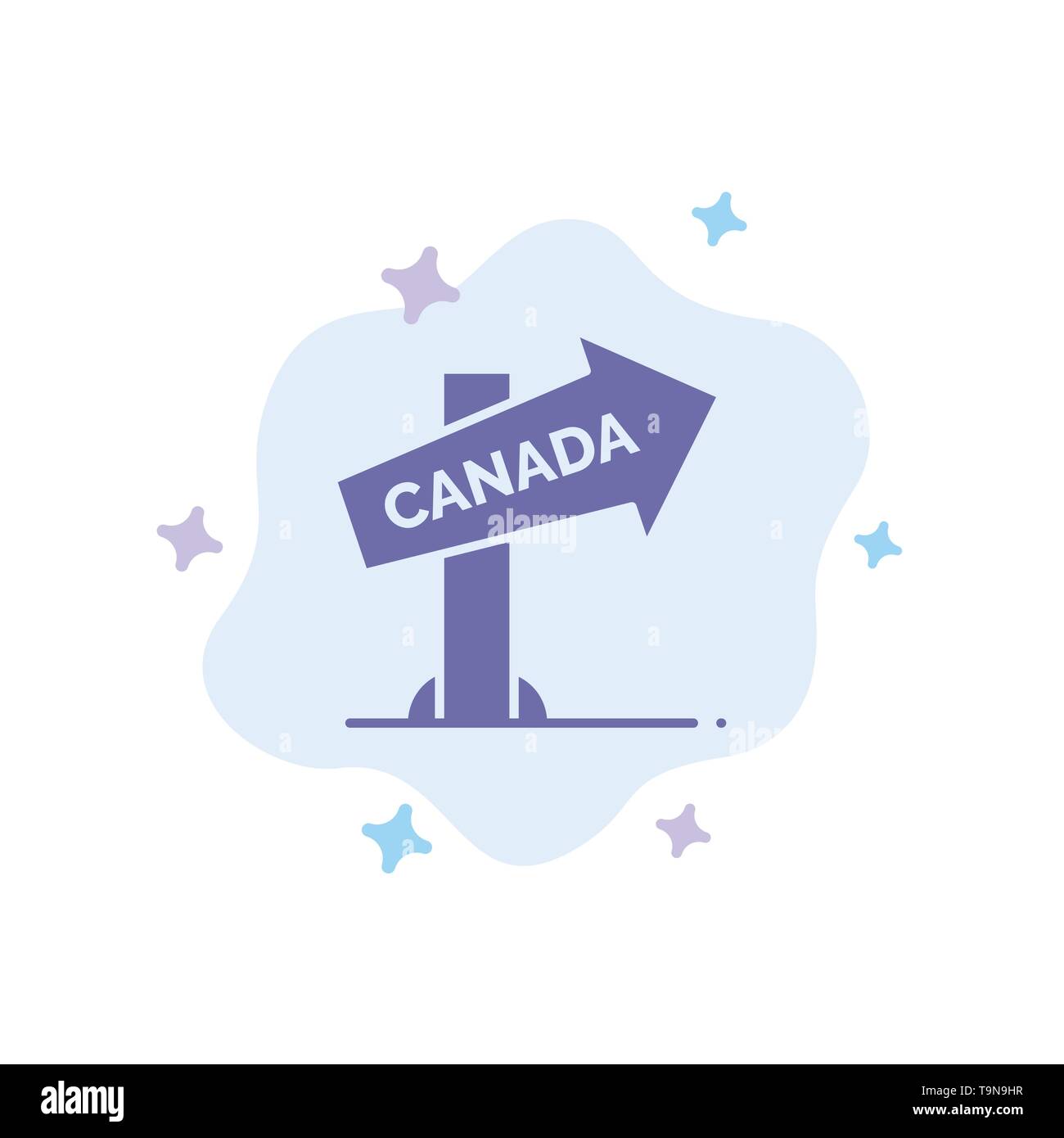 Canadian destination Stock Vector Images - Alamy