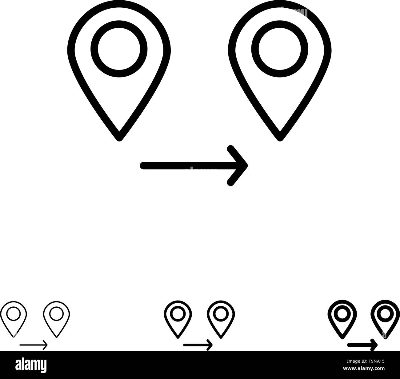 Gps location Black and White Stock Photos & Images - Alamy