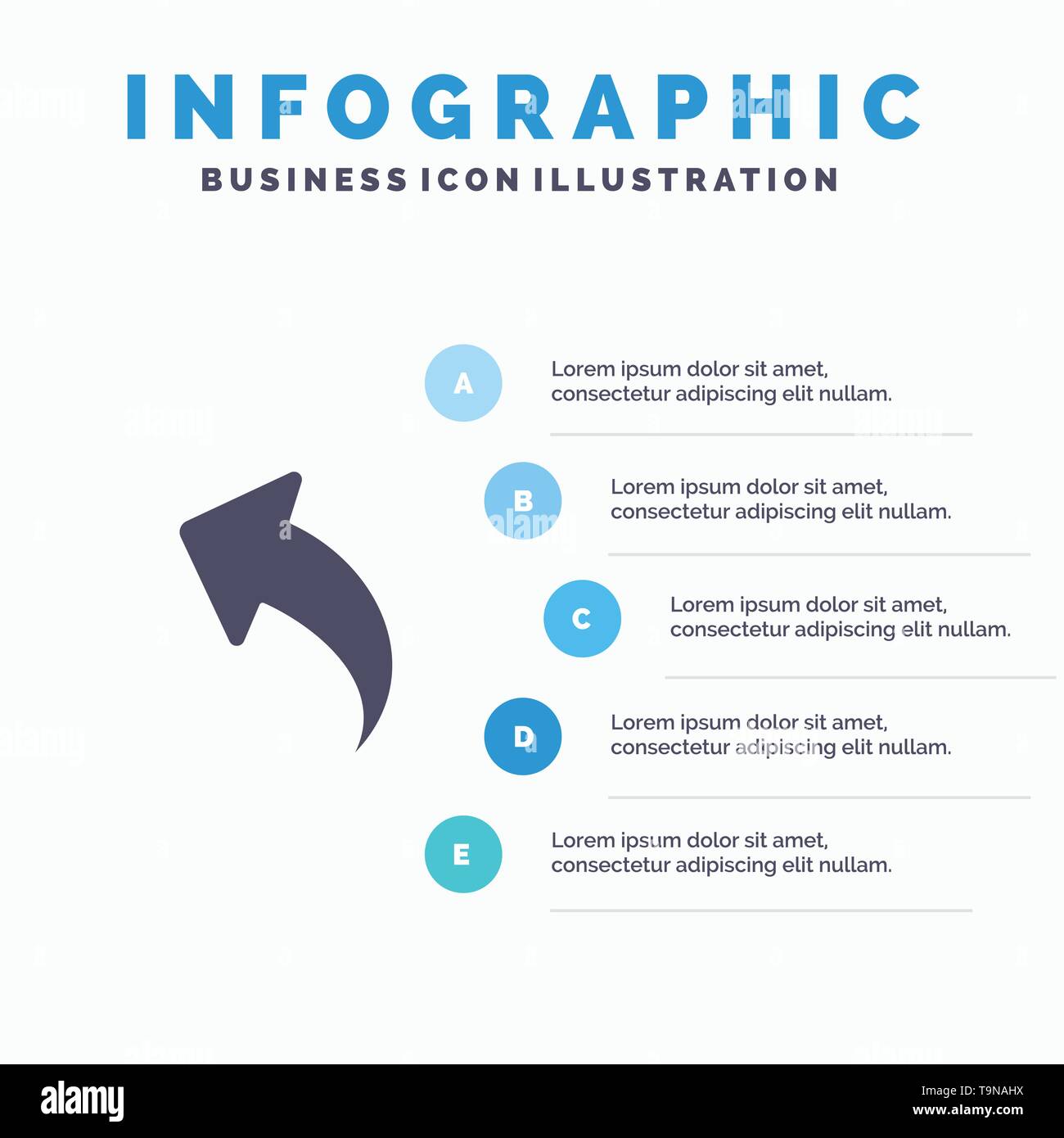 5 red arrows Stock Vector Images - Alamy