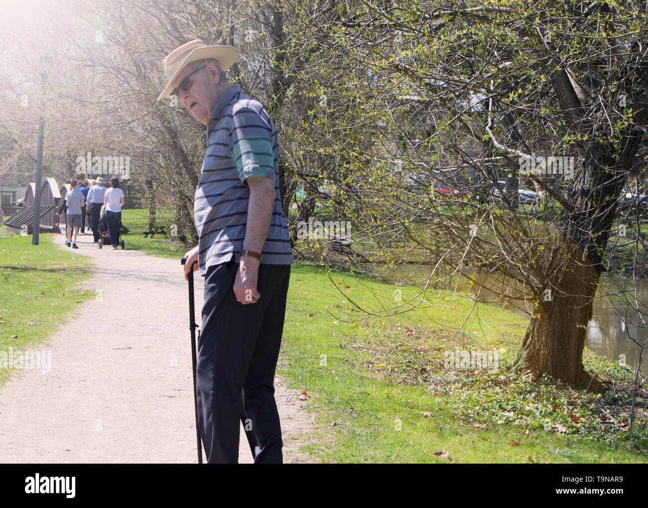 Back turned towards camera hi-res stock photography and images - Alamy