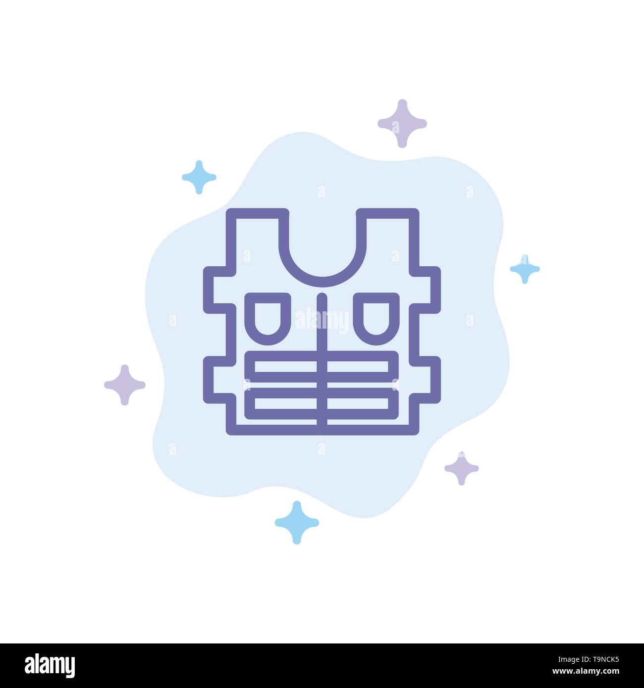 Blue uniform jacket Stock Vector Images - Alamy