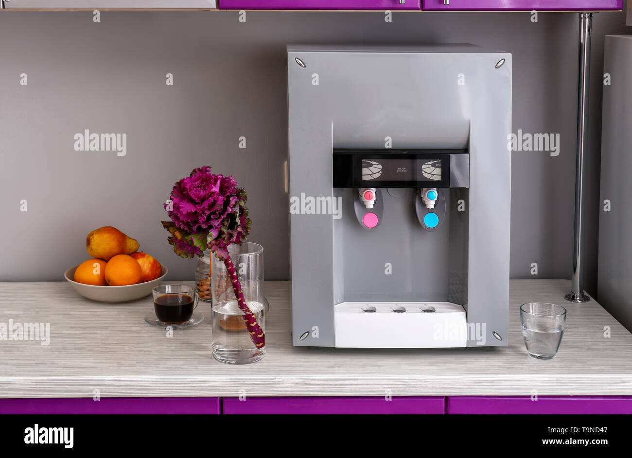 Kitchen hot water dispenser hi-res stock photography and images - Alamy