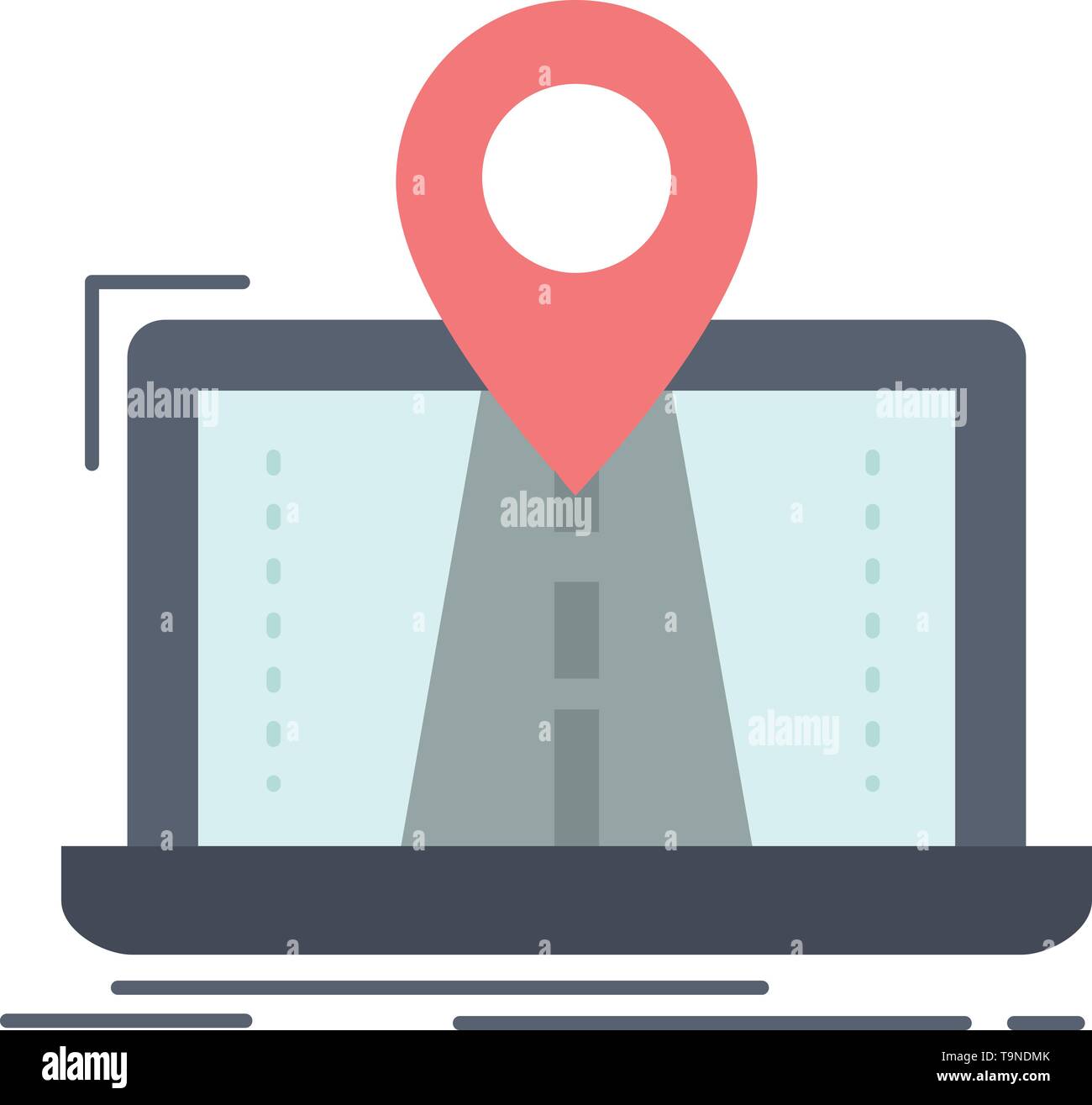 Route direction display Stock Vector Images - Alamy