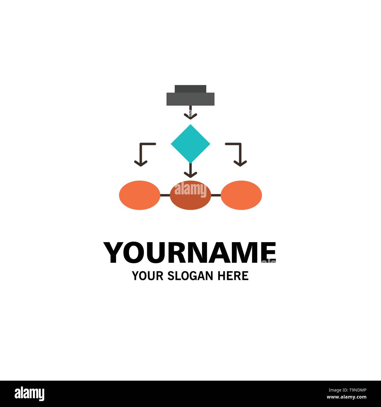Flowchart Algorithm Business Data Architecture Scheme Structure Workflow Business Logo