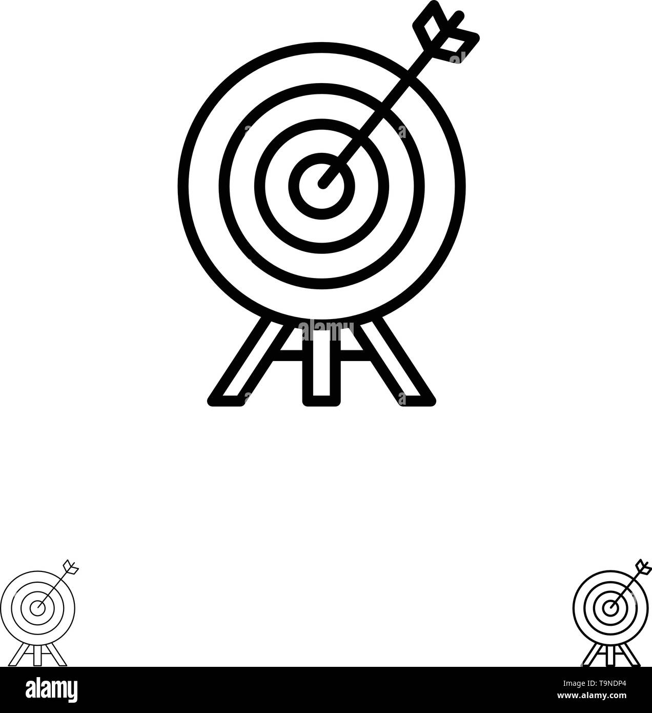 Archery Board Black and White Stock Photos & Images - Alamy