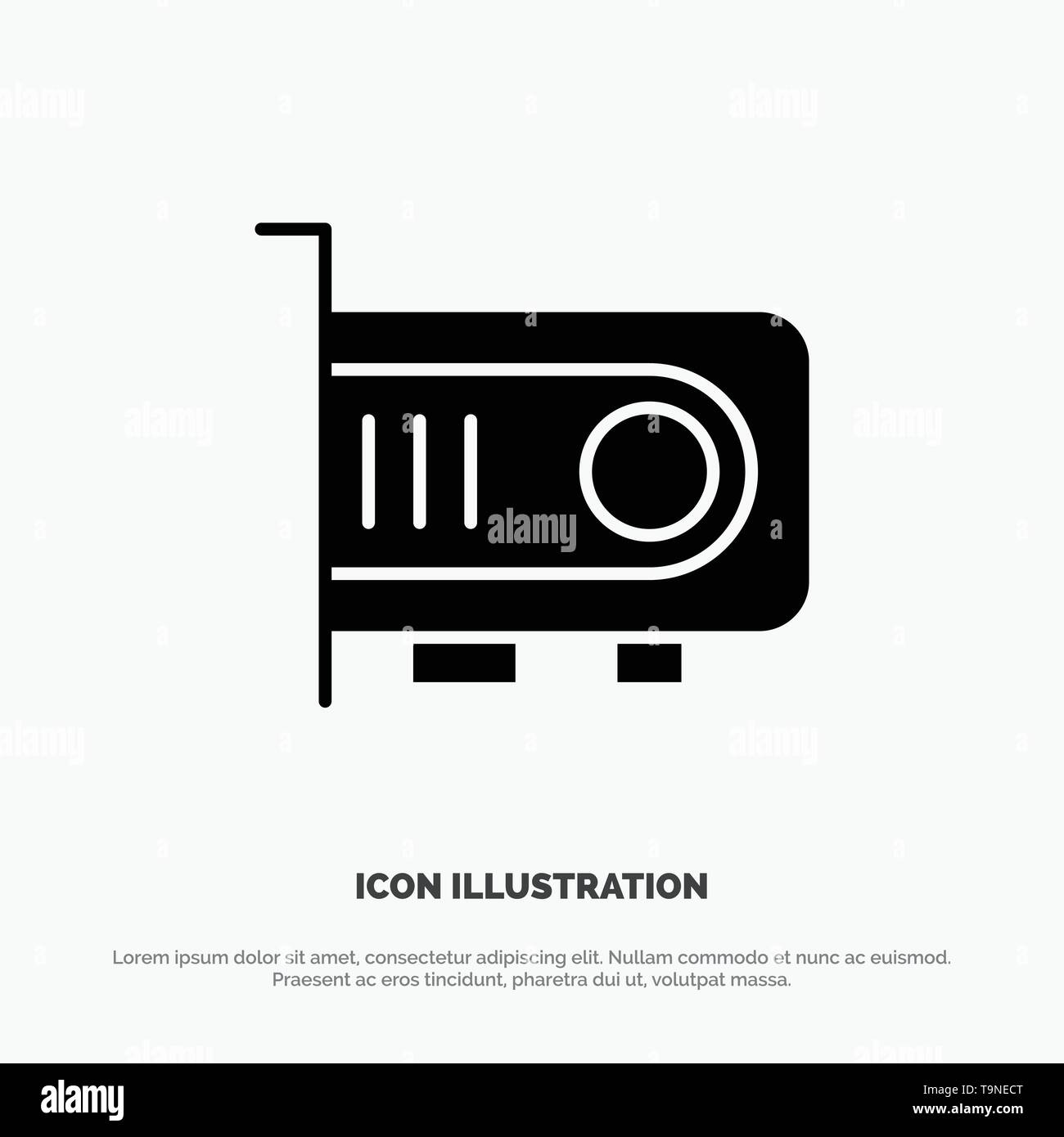 Computer power Stock Vector Images - Alamy