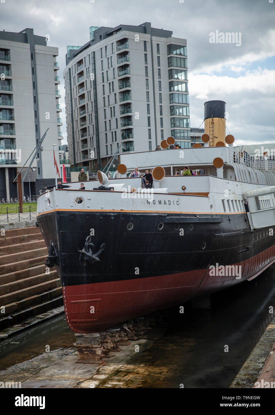 Nomadic ship belfast hi-res stock photography and images - Alamy