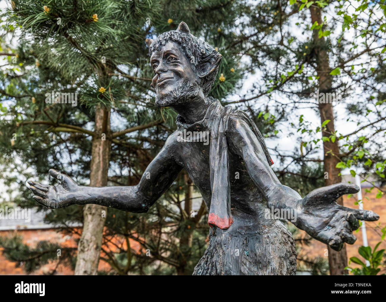 C S Lewis Character Statue Stock Photo - Alamy