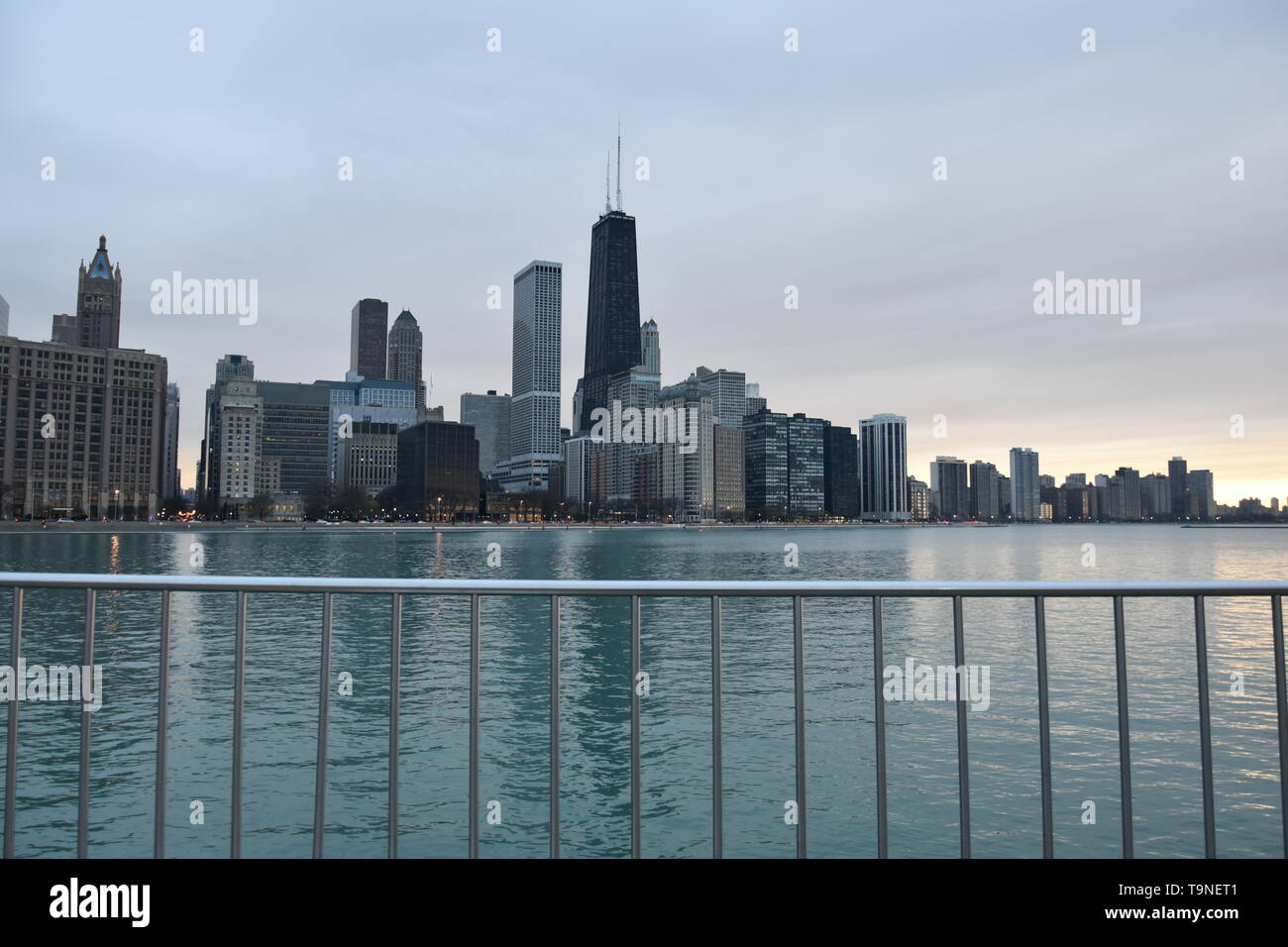 Iconic view of Chicago, Illinois, USA Stock Photo - Alamy