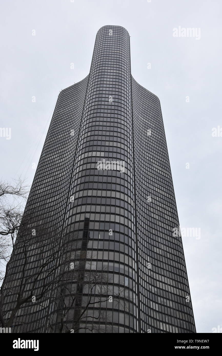 Iconic view of Chicago, Illinois, USA Stock Photo - Alamy