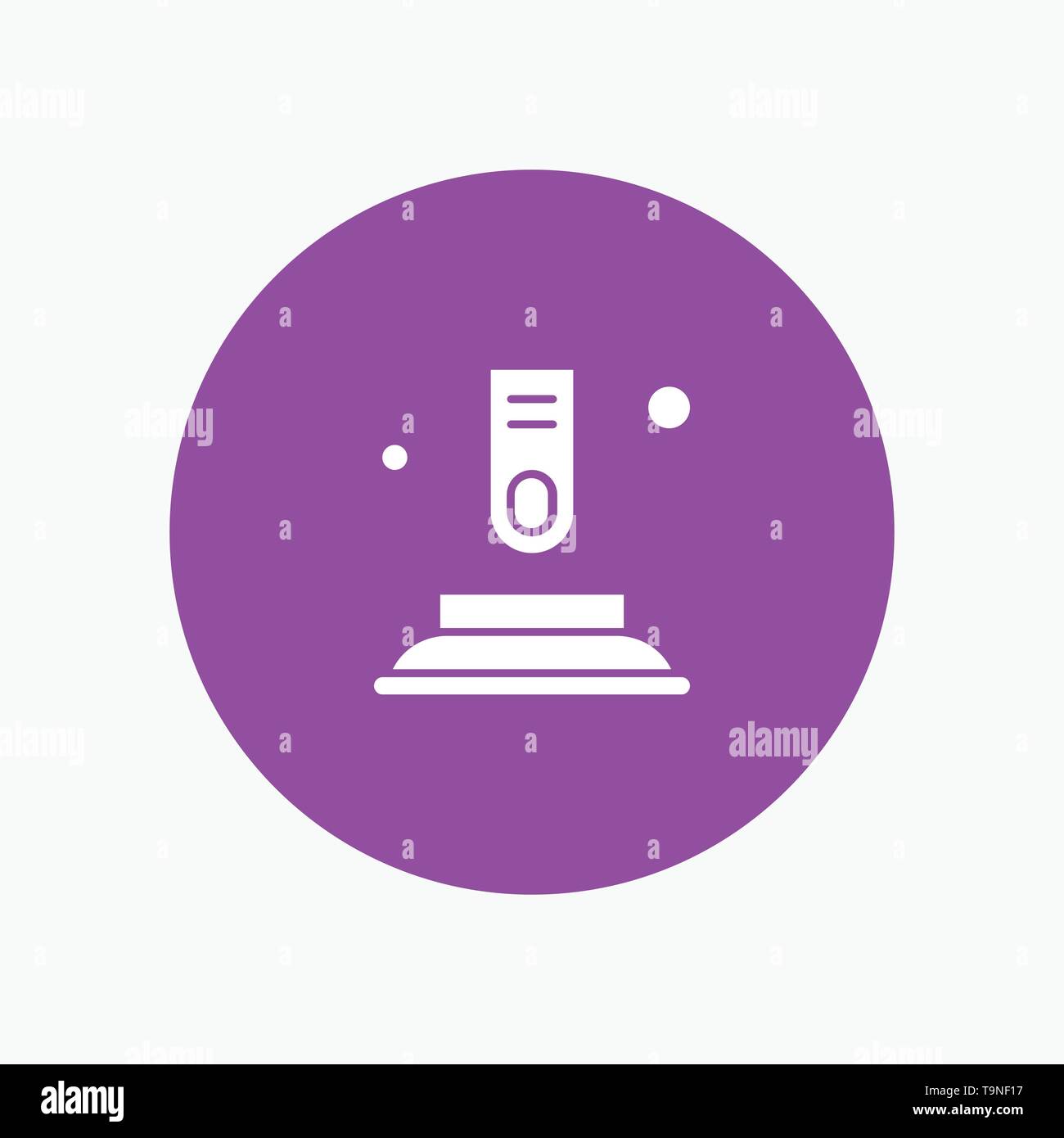 Businessman pressing touch screen button Stock Vector Images - Alamy