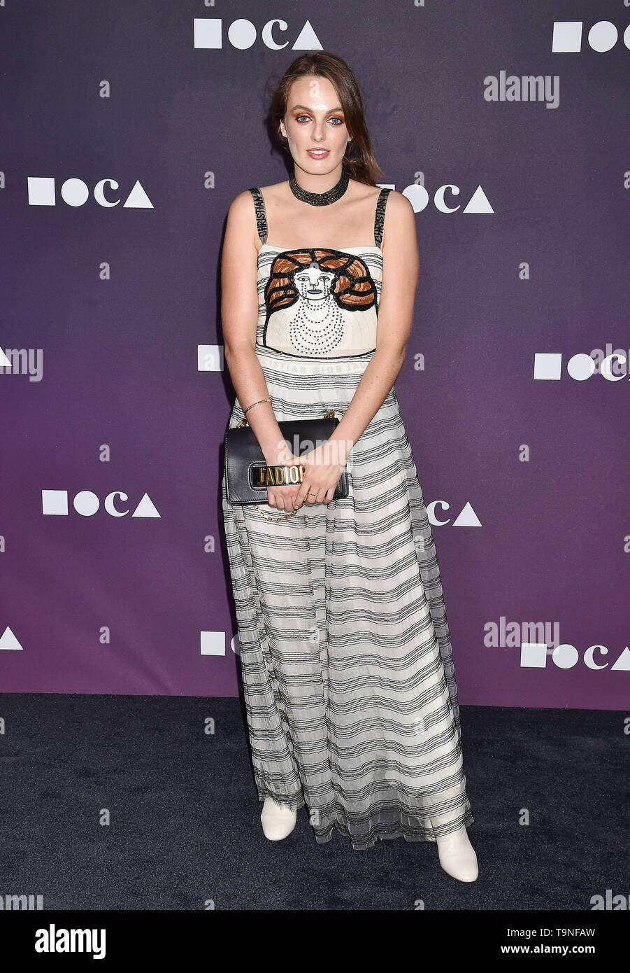 LOS ANGELES, CA - MAY 18: Violet Manners attends the MOCA Benefit 2019 ...