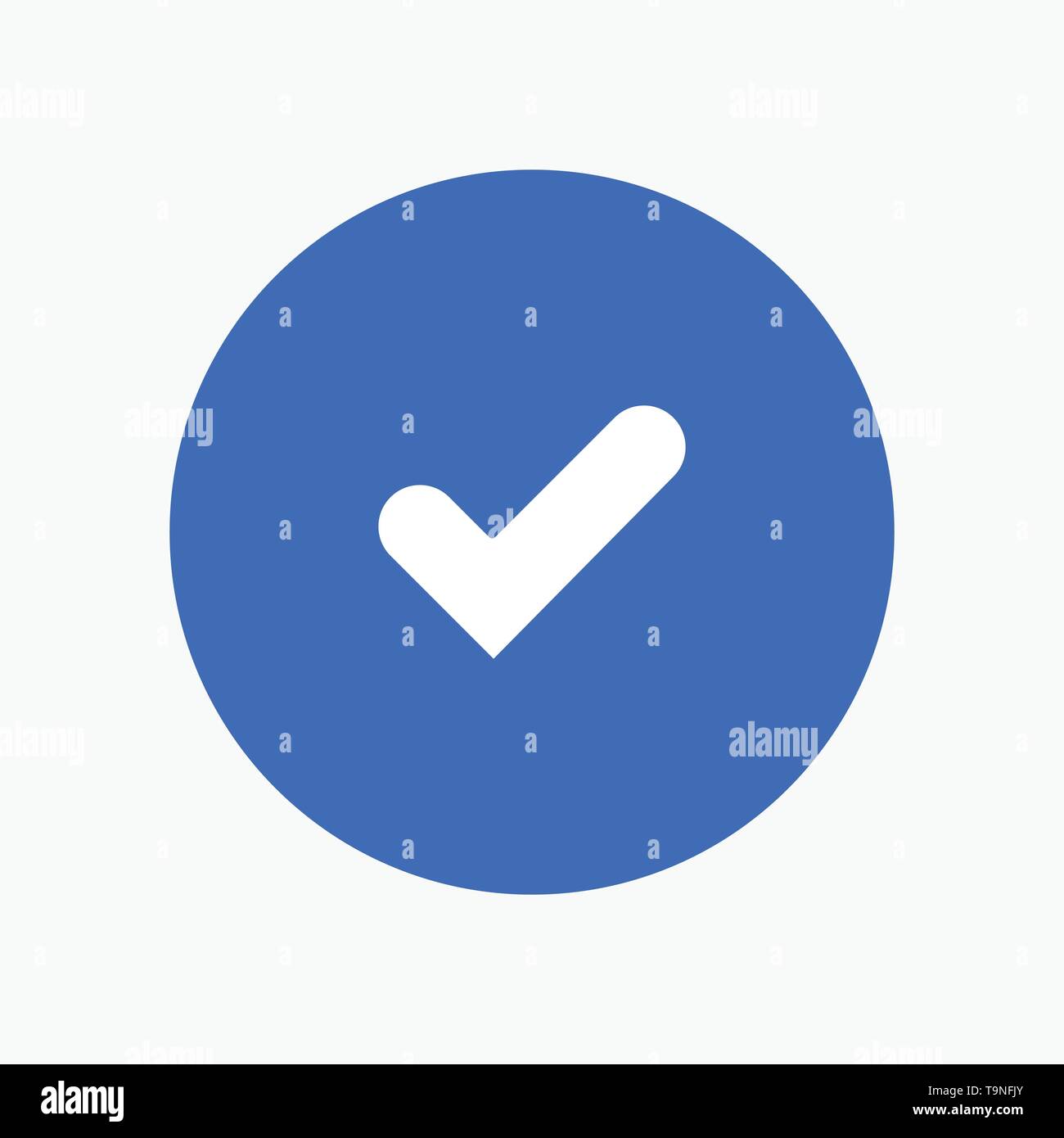 Ok tick Stock Vector Images - Alamy