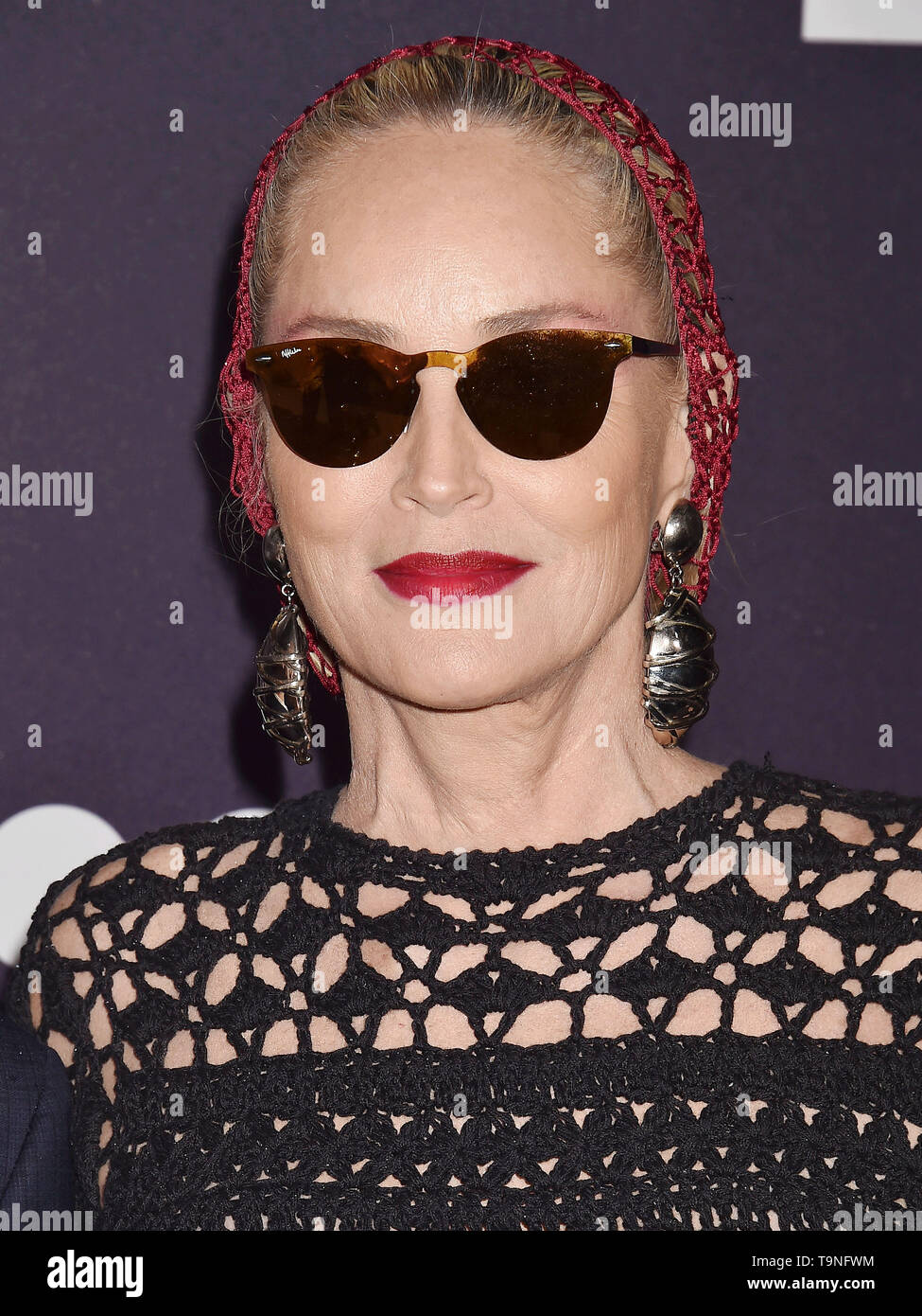 LOS ANGELES, CA - MAY 18: Sharon Stone attends the MOCA Benefit 2019 at ...