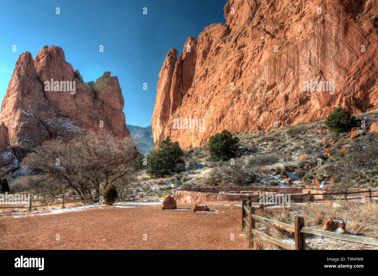 Garden of the Gods park in Colorado Springs, Colorado Stock Photo - Alamy