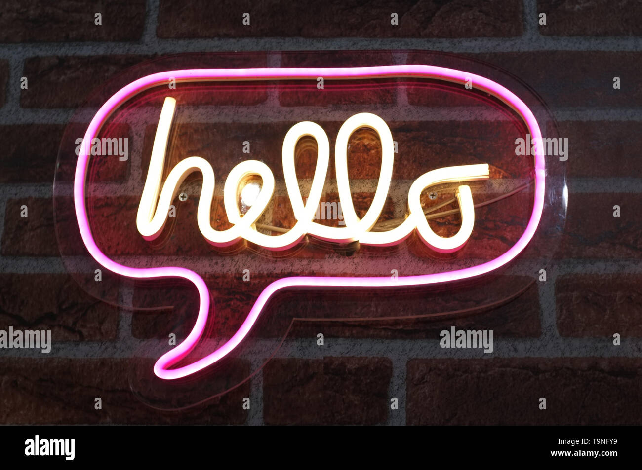 Layout glowing neon sign hi-res stock photography and images - Alamy
