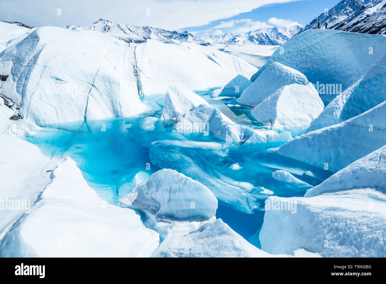 Woman in ice pool hi-res stock photography and images - Alamy