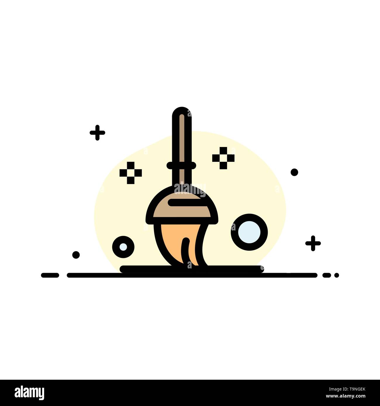 Cleaning banner mop banner template hi-res stock photography and images ...