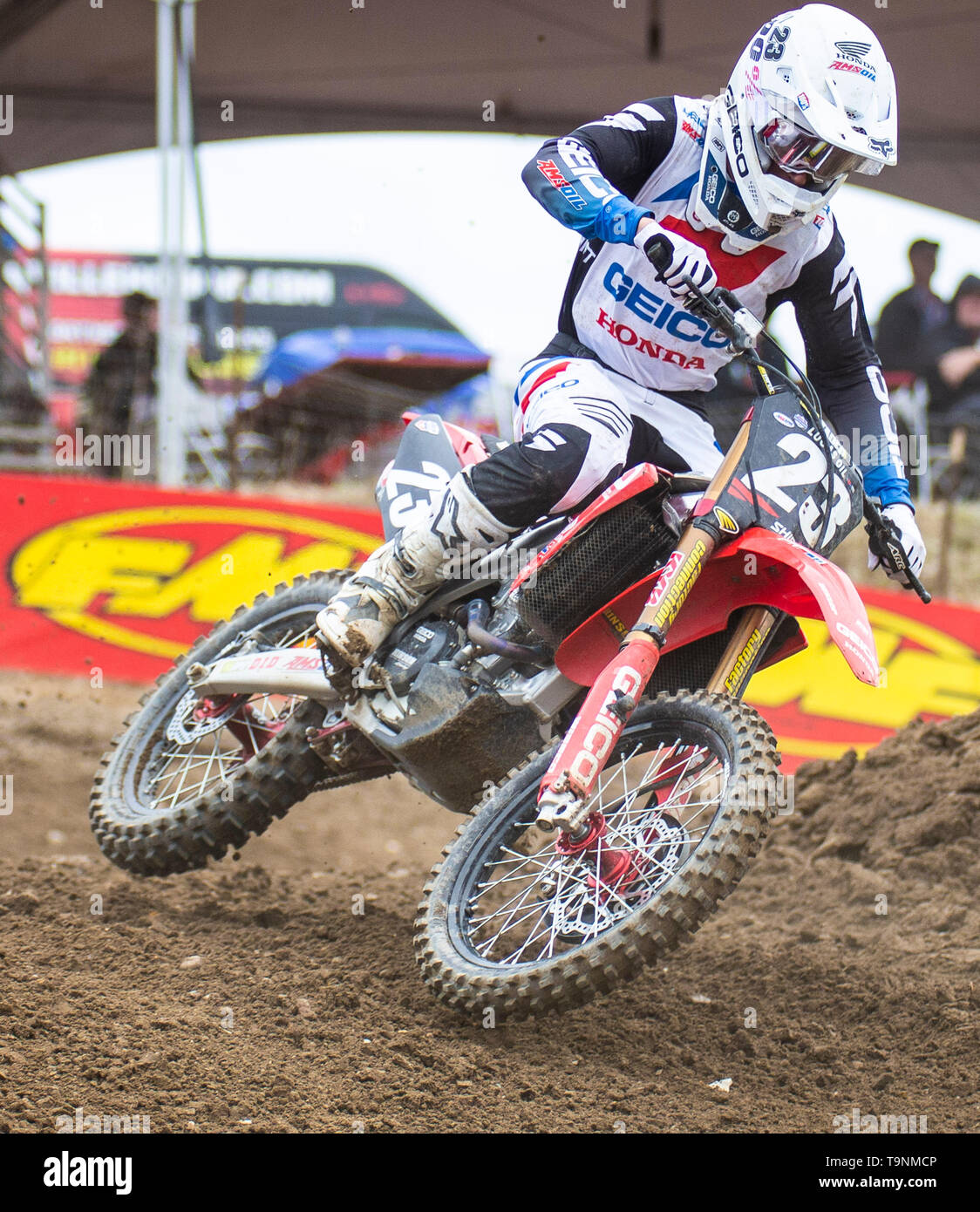 Rancho Cordova, CA U.S. 18th May, 2019. A. : # 23 Chase Sexton coming ...