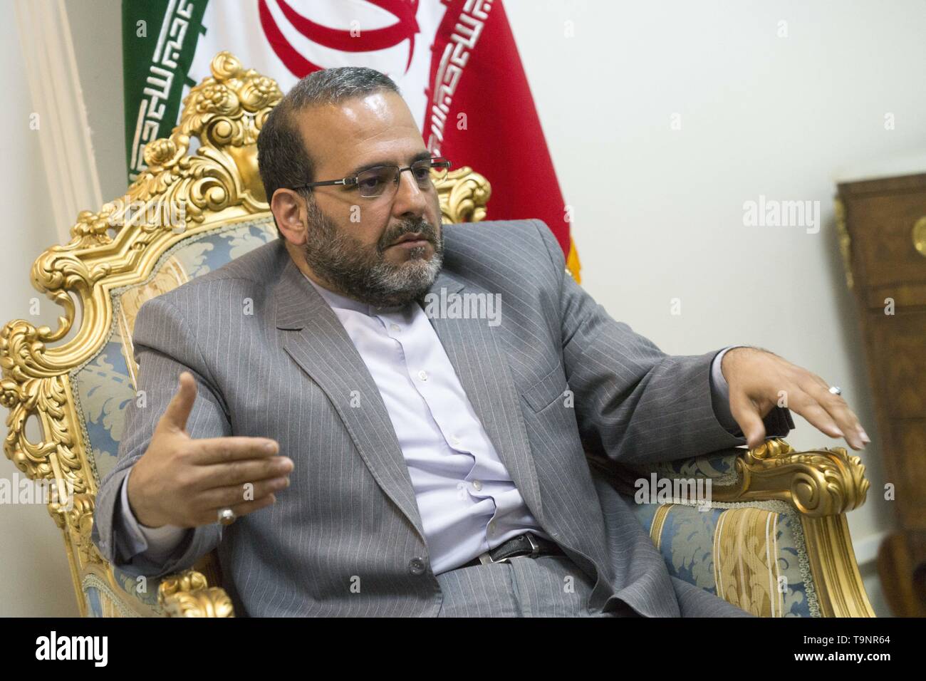 Tehran, Iran. 16th May, 2016. Keyvan Khosravi, Spokesman of the Supreme ...