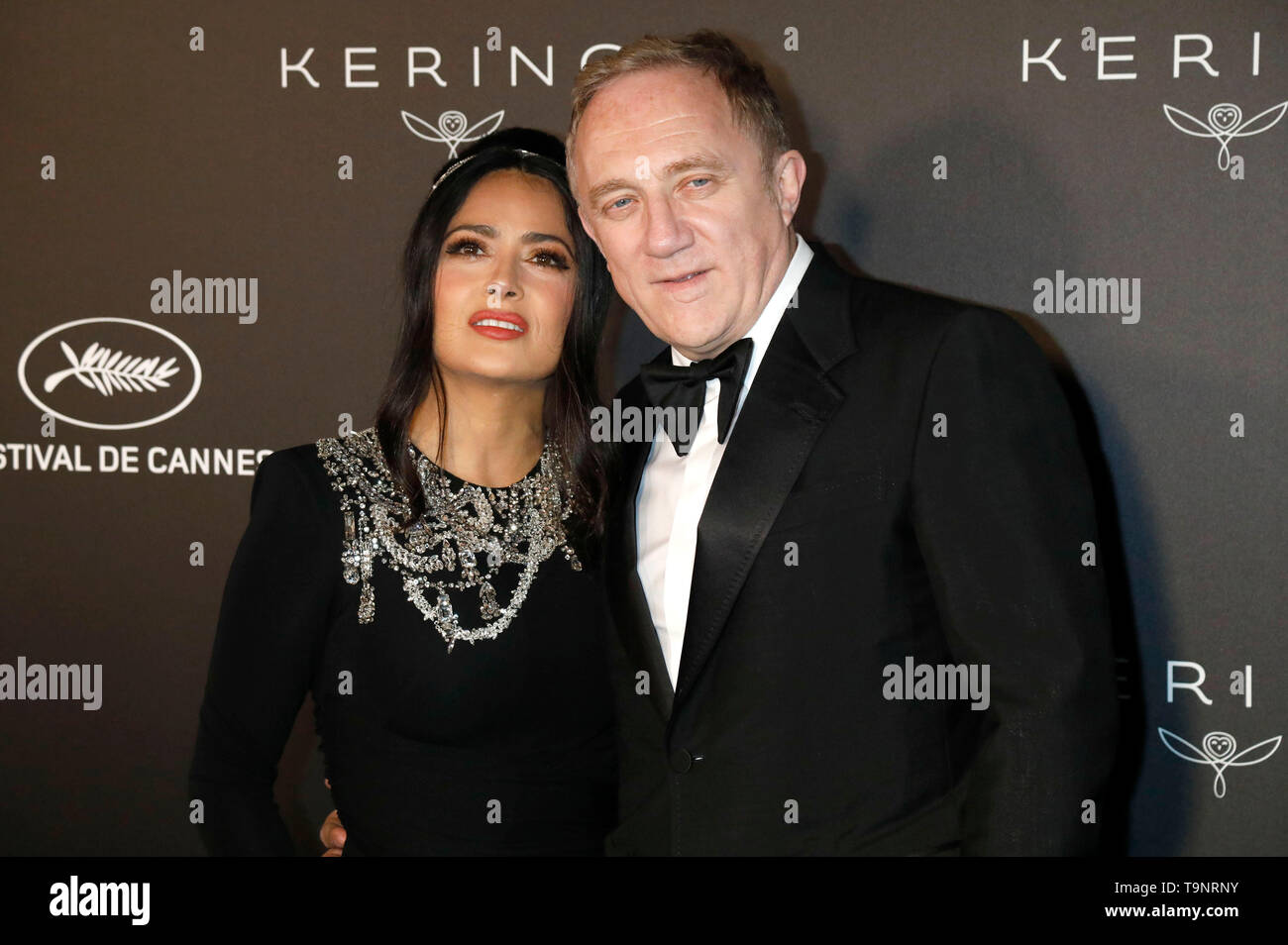 Salma Hayek And Husband Francois Henri Pinault At The Kering And Cannes