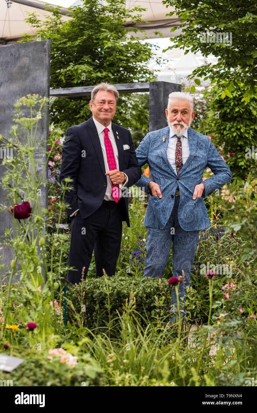 London, UK. 20 May 2019. Alan Titchmarsh and Sir Roy Strong at the ...