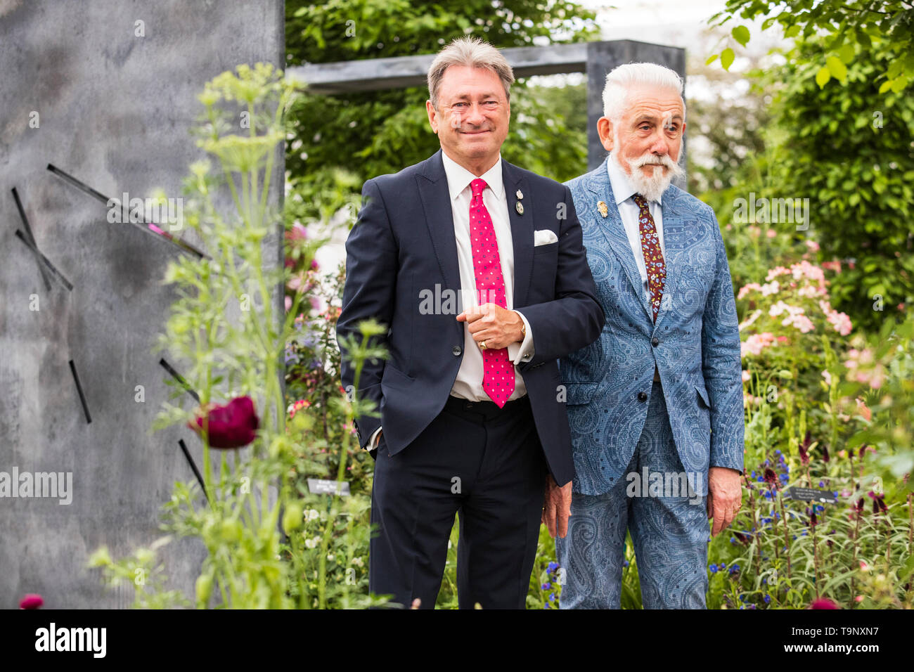 London, UK. 20 May 2019. Alan Titchmarsh and Sir Roy Strong at the ...