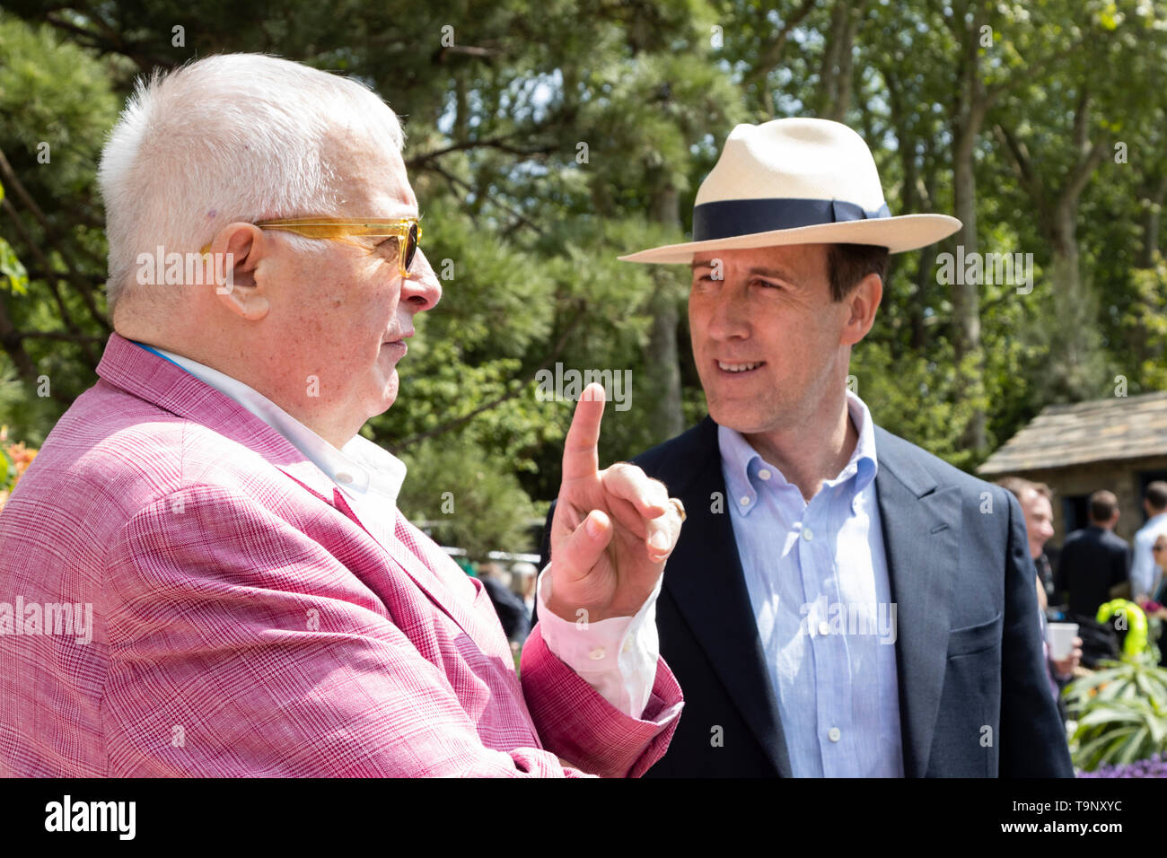 Rhs Chelsea Flower Show Rob Brydon High Resolution Stock Photography ...