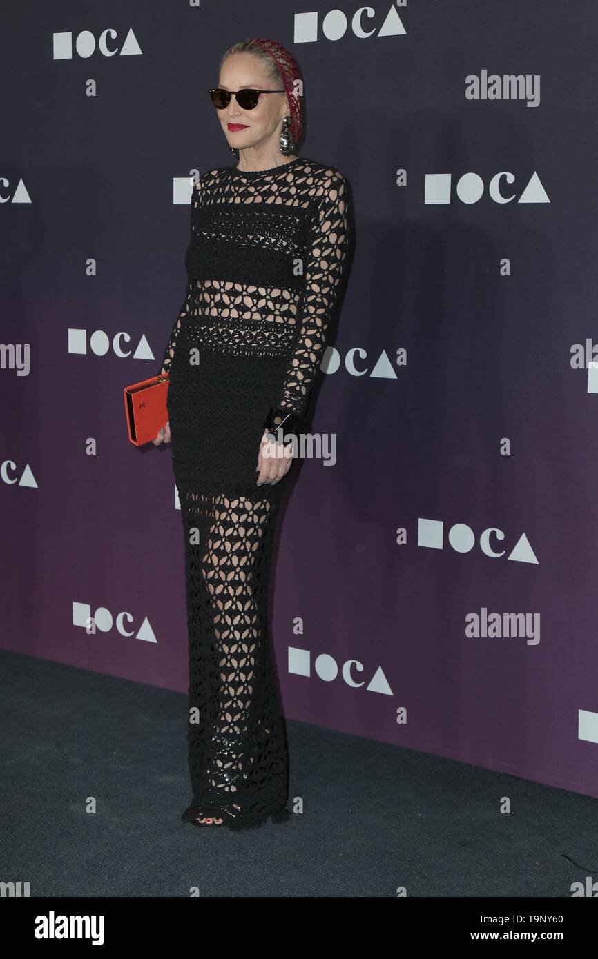 Los Angeles, CA, USA. 18th May, 2019. Sharon Stone at arrivals for MOCA ...