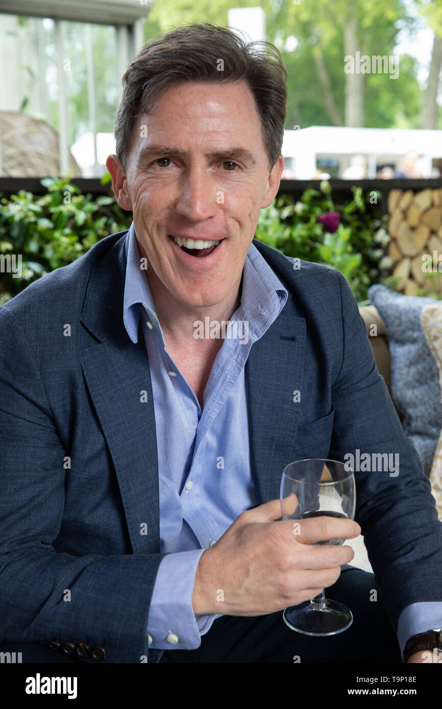 London, UK. 20th May, 2019. Rob Brydon attends RHS Chelsea Flower Show ...
