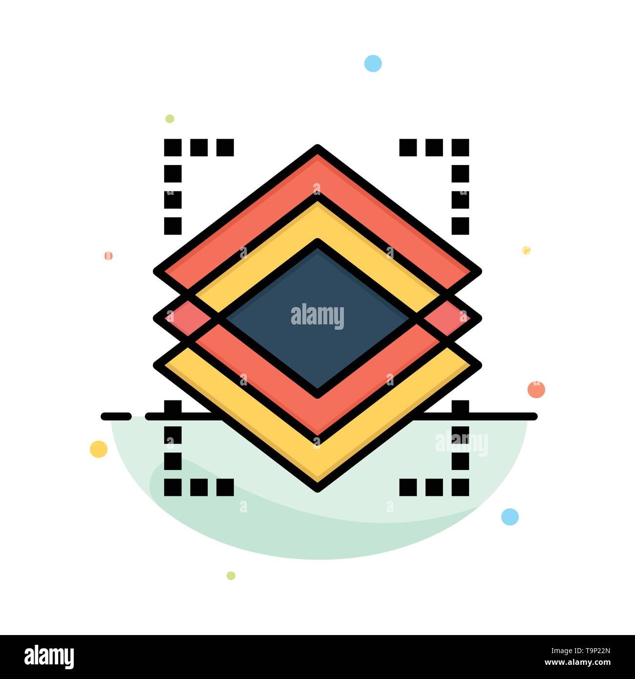 Multi color layers Stock Vector Images - Alamy