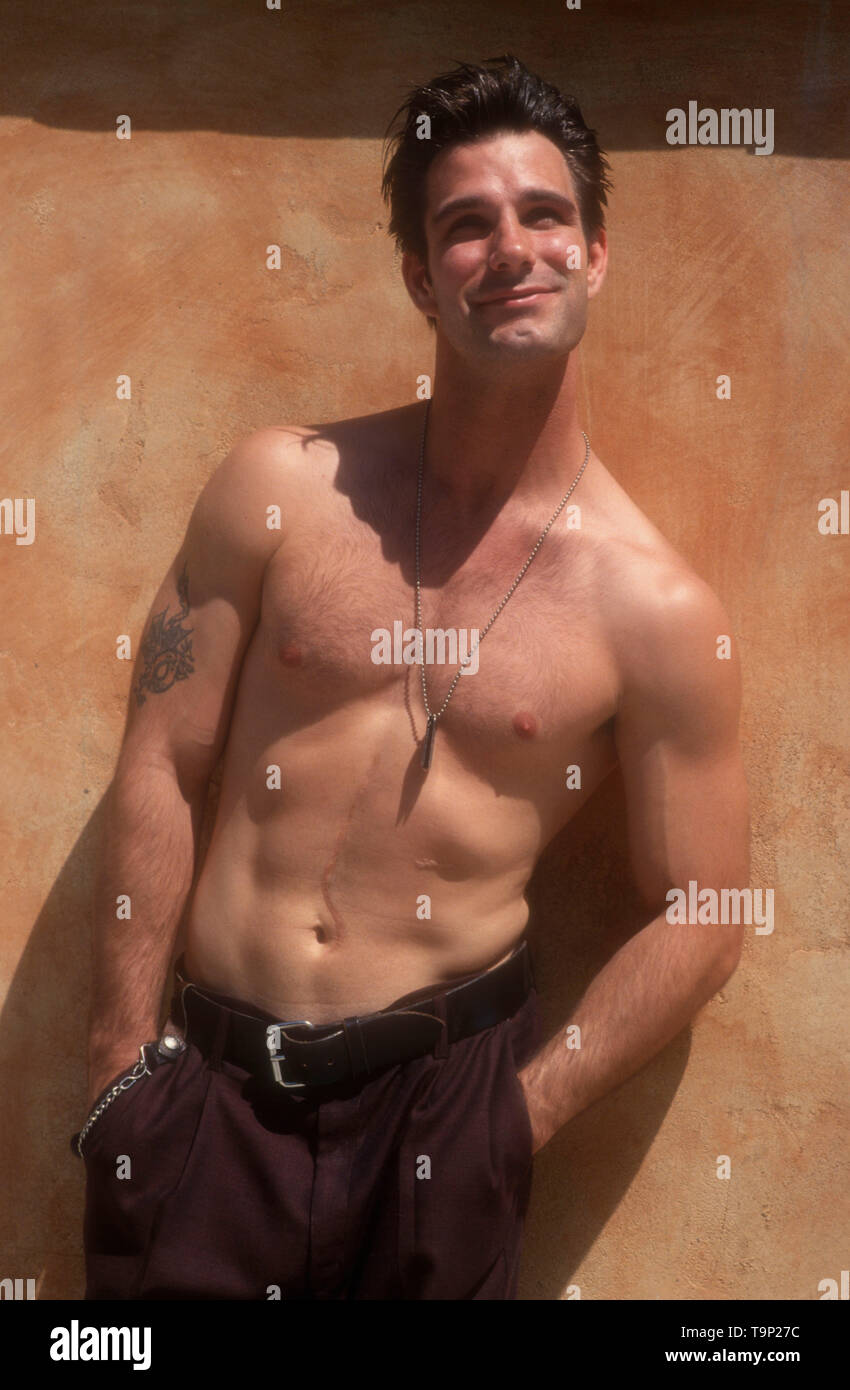 Los Angeles, California, USA 14th April 1994 (Exclusive) Actor Jed Reghanti poses at a photo ...