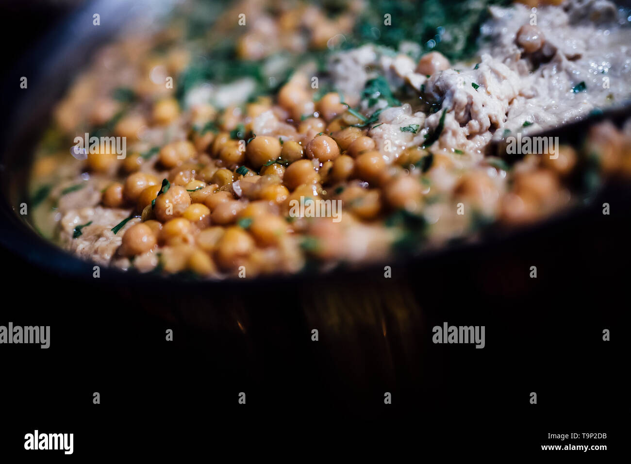 Fresh Gourmet FOOD Preparation. Luxury Kitchen dishes. Fine ingredients ...