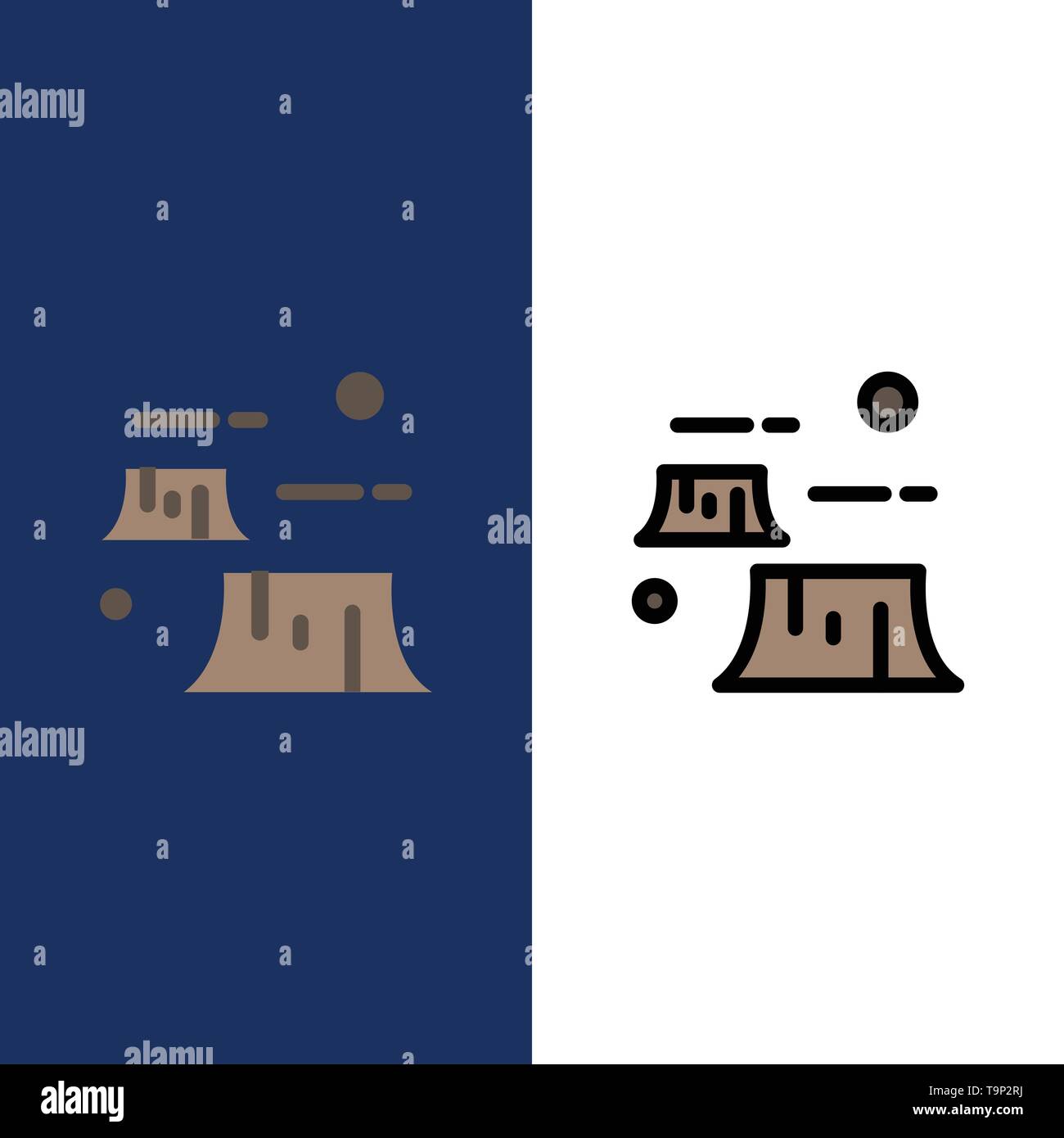 Dead forestry Stock Vector Images - Alamy