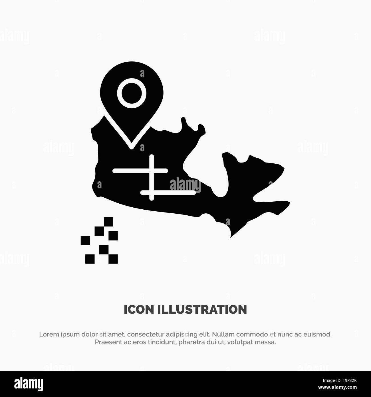 Canada map pin Cut Out Stock Images & Pictures - Alamy