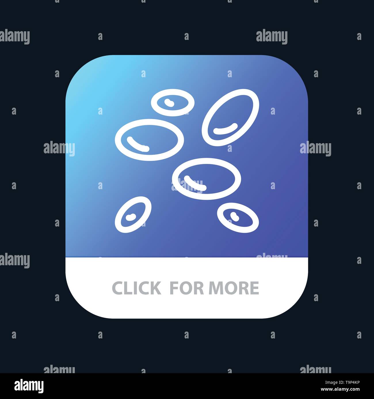 Microscope blood red white cells Stock Vector Images - Alamy