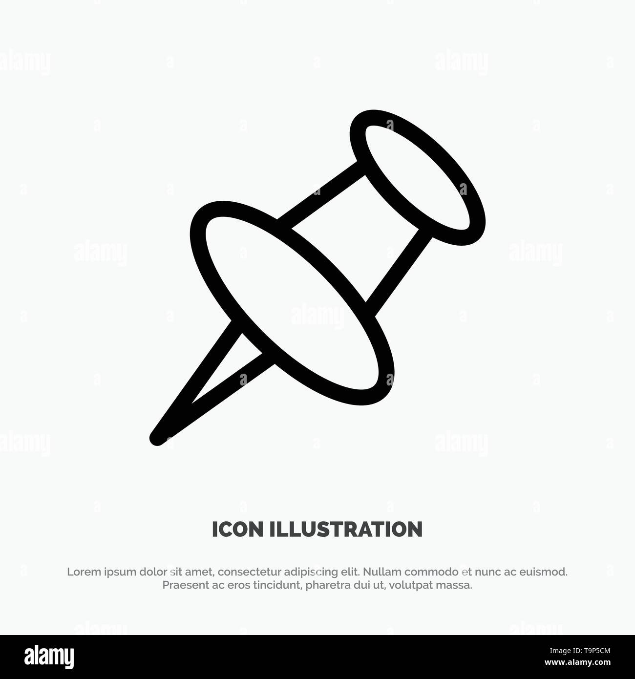 Pin mark Cut Out Stock Images & Pictures - Alamy