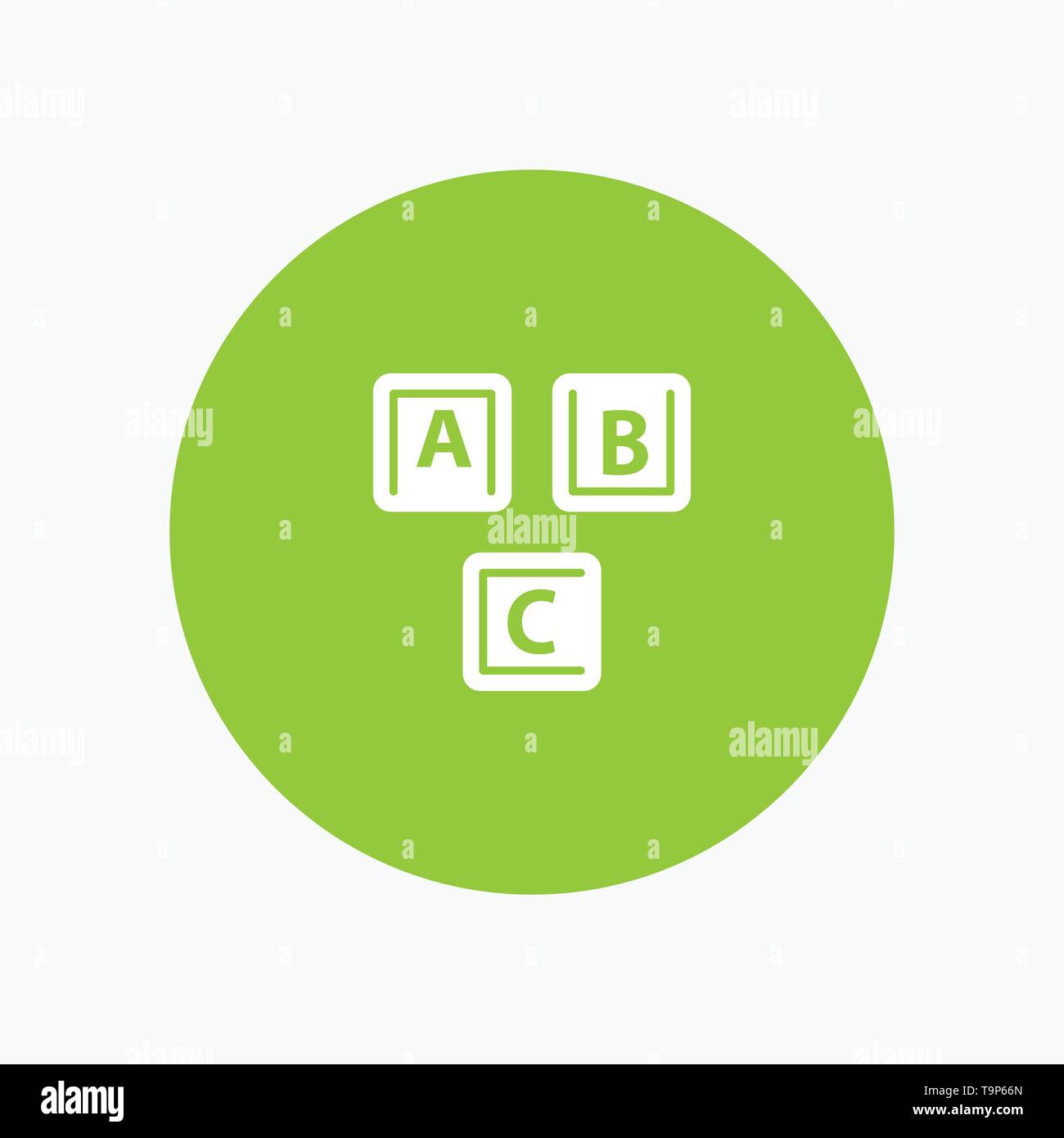 3d Alphabet Isolated Block Stock Vector Images - Alamy