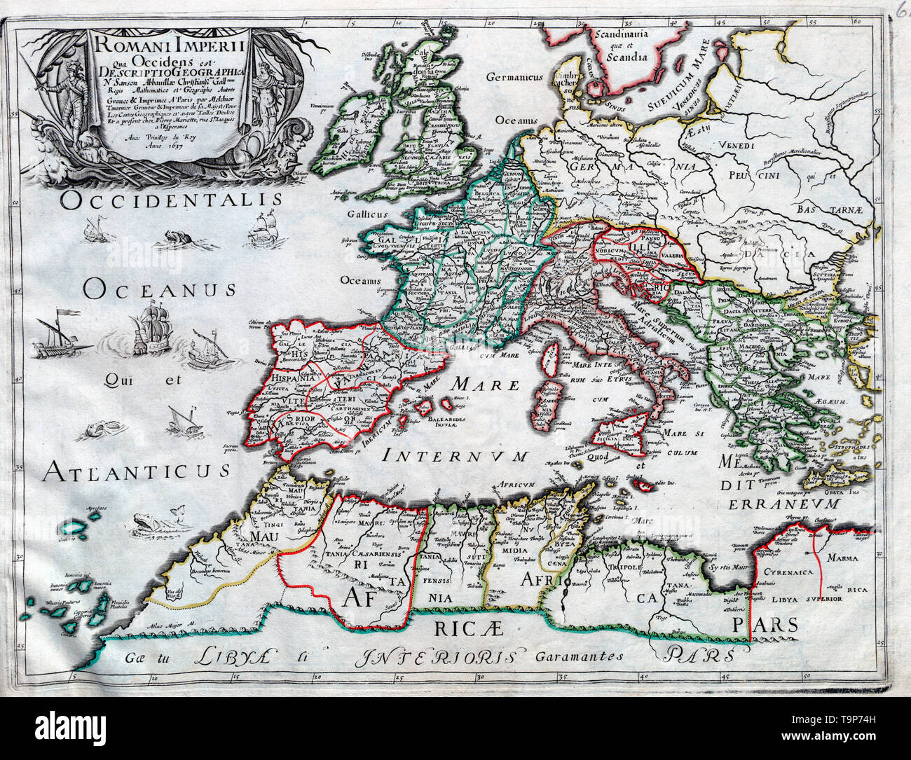 Map of the roman empire hi-res stock photography and images - Alamy
