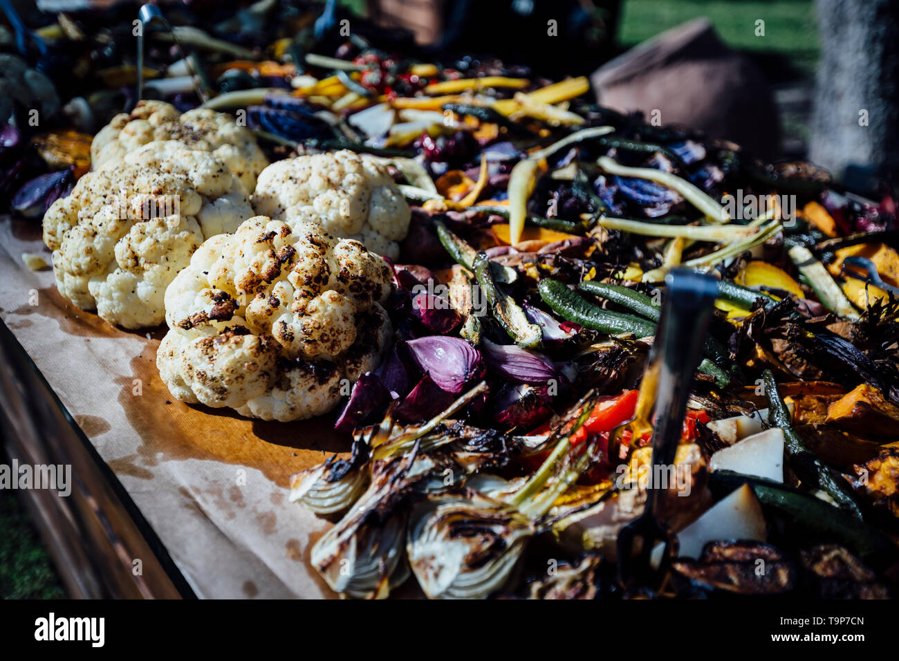 Fresh Gourmet FOOD Preparation. Luxury Kitchen dishes. Fine ingredients ...