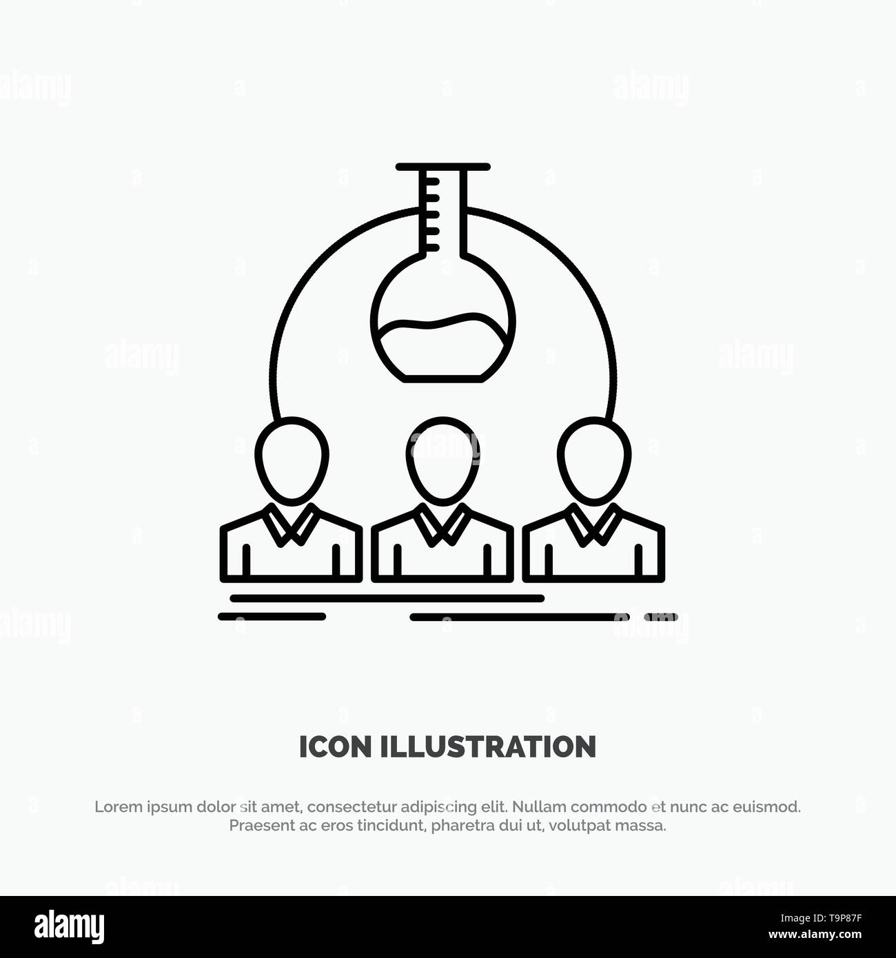 Male chemist vector Cut Out Stock Images & Pictures - Alamy