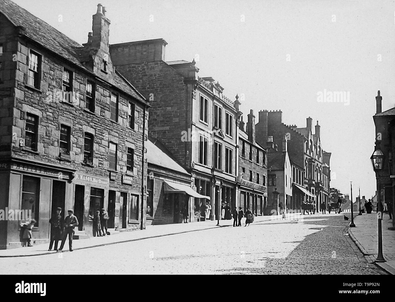 Victorian street Black and White Stock Photos & Images - Alamy