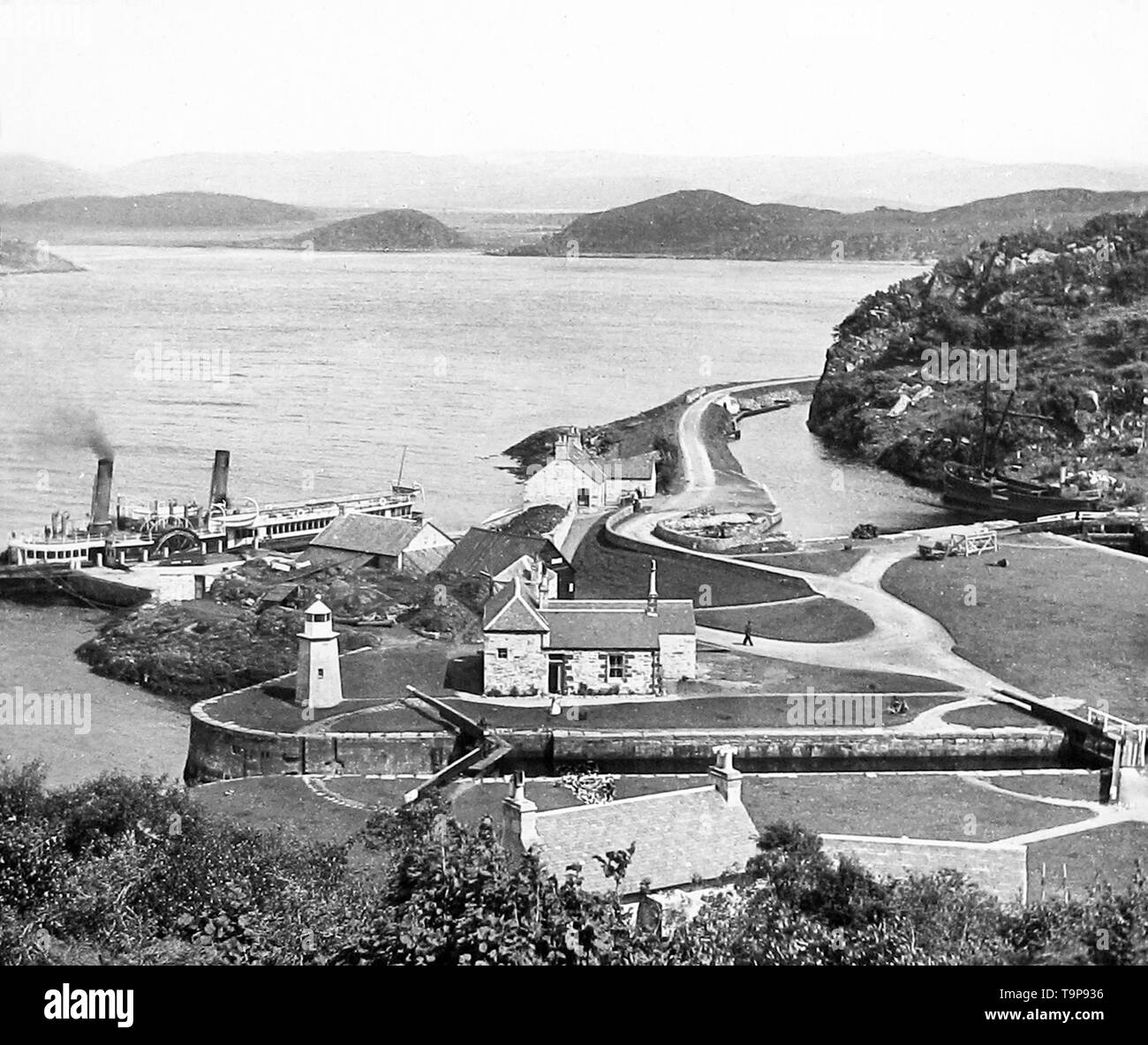 Crinan and the Canal Stock Photo - Alamy