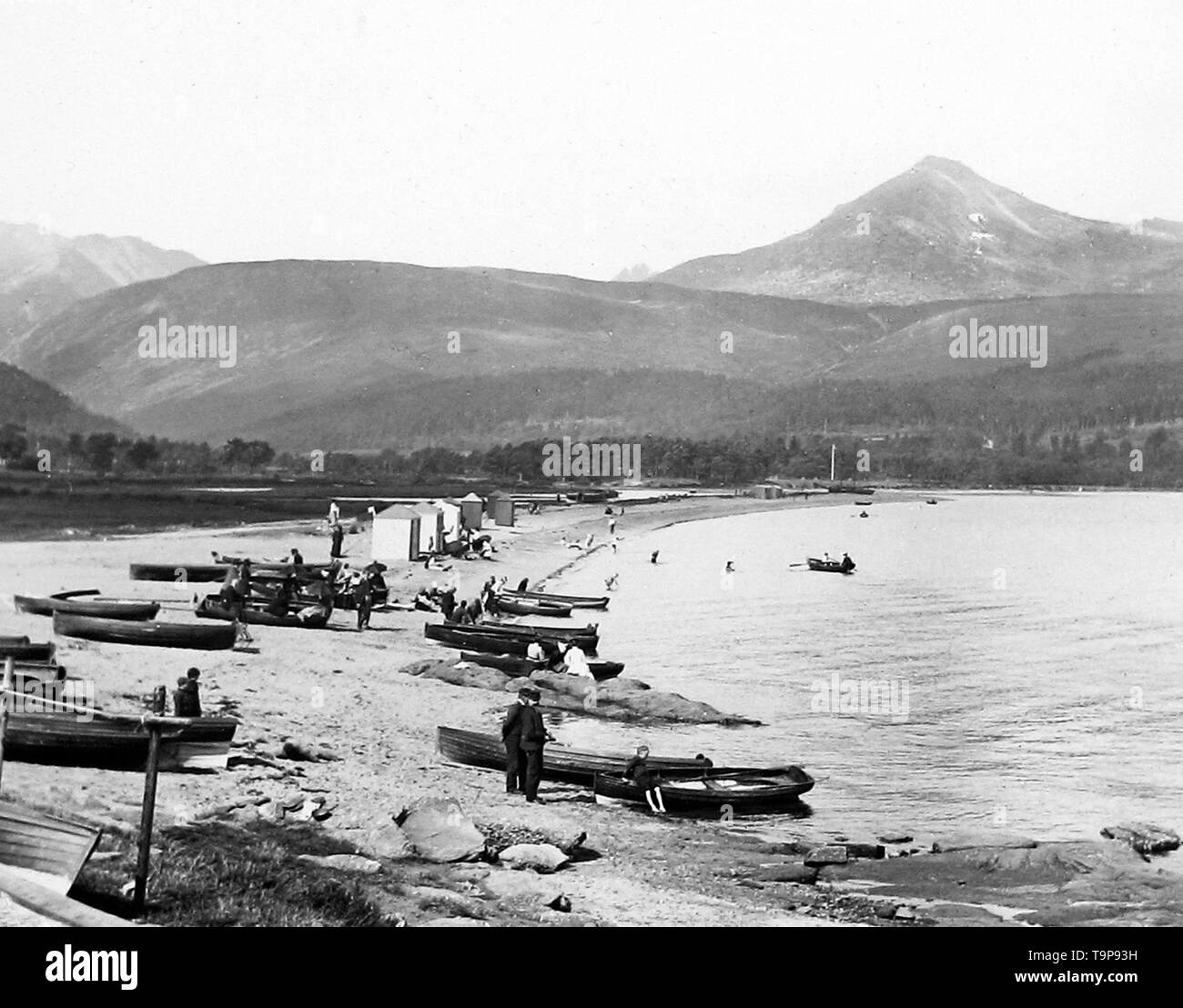 Brodick Bay and Goatfell, Isle of Arran Stock Photo - Alamy