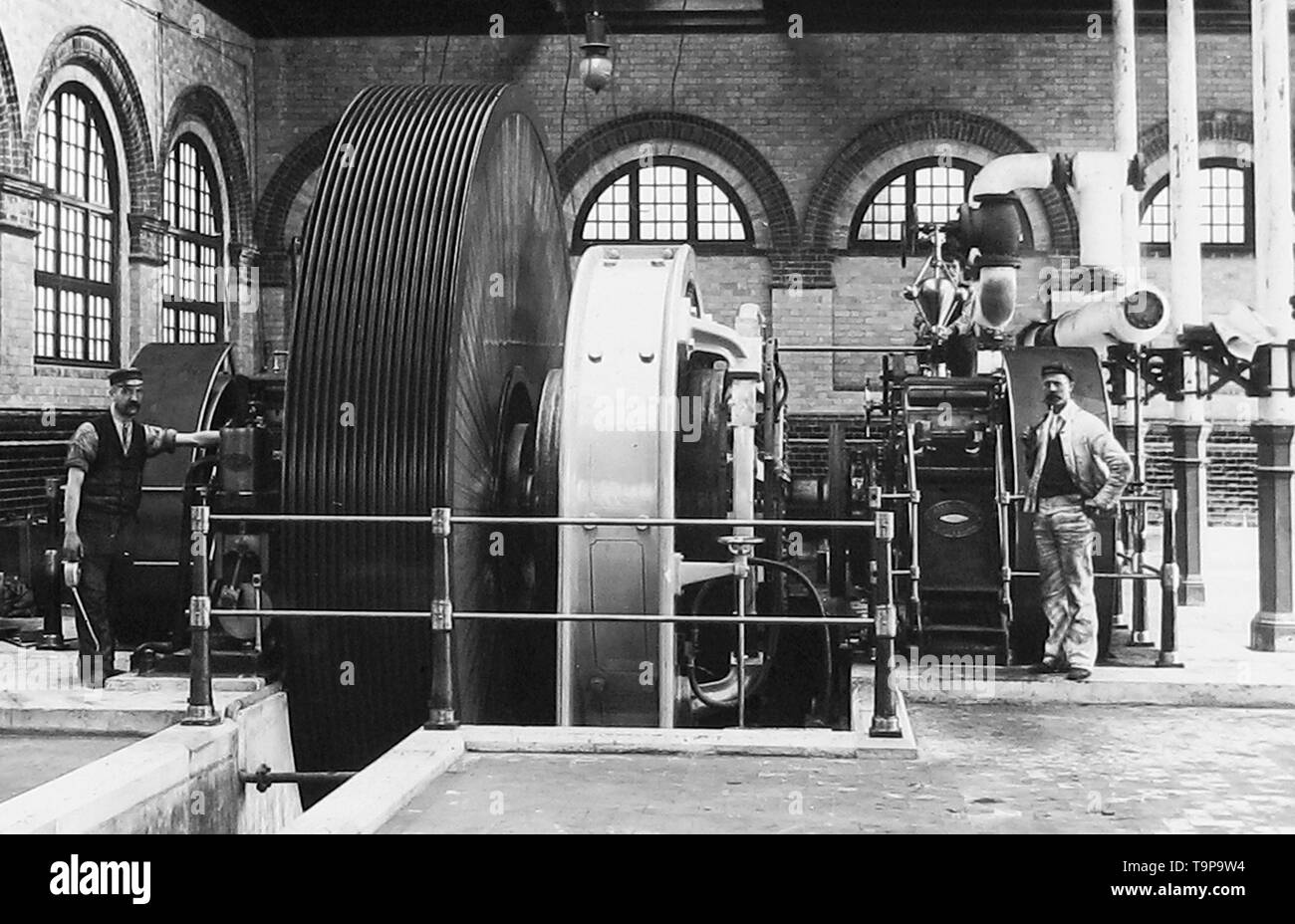 Steam engine, Port Sunlight soap factory, Wirral Stock Photo - Alamy