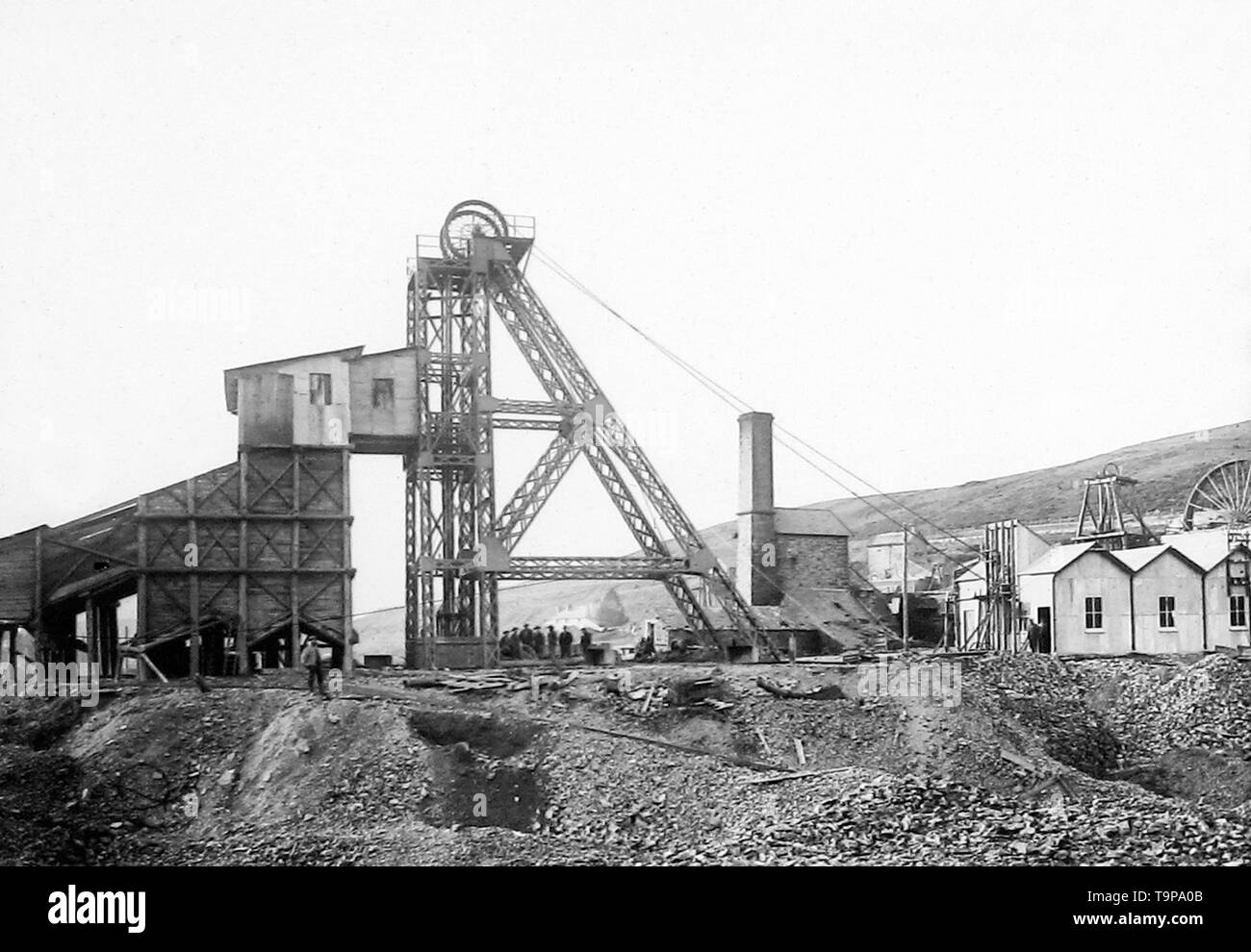 Frongoch lead and zinc Mine near Pontrhydygroes, Wales Stock Photo - Alamy