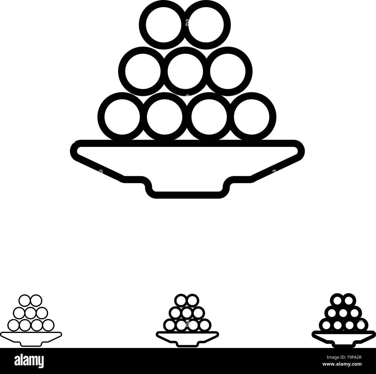 Indian laddu Black and White Stock Photos & Images - Alamy