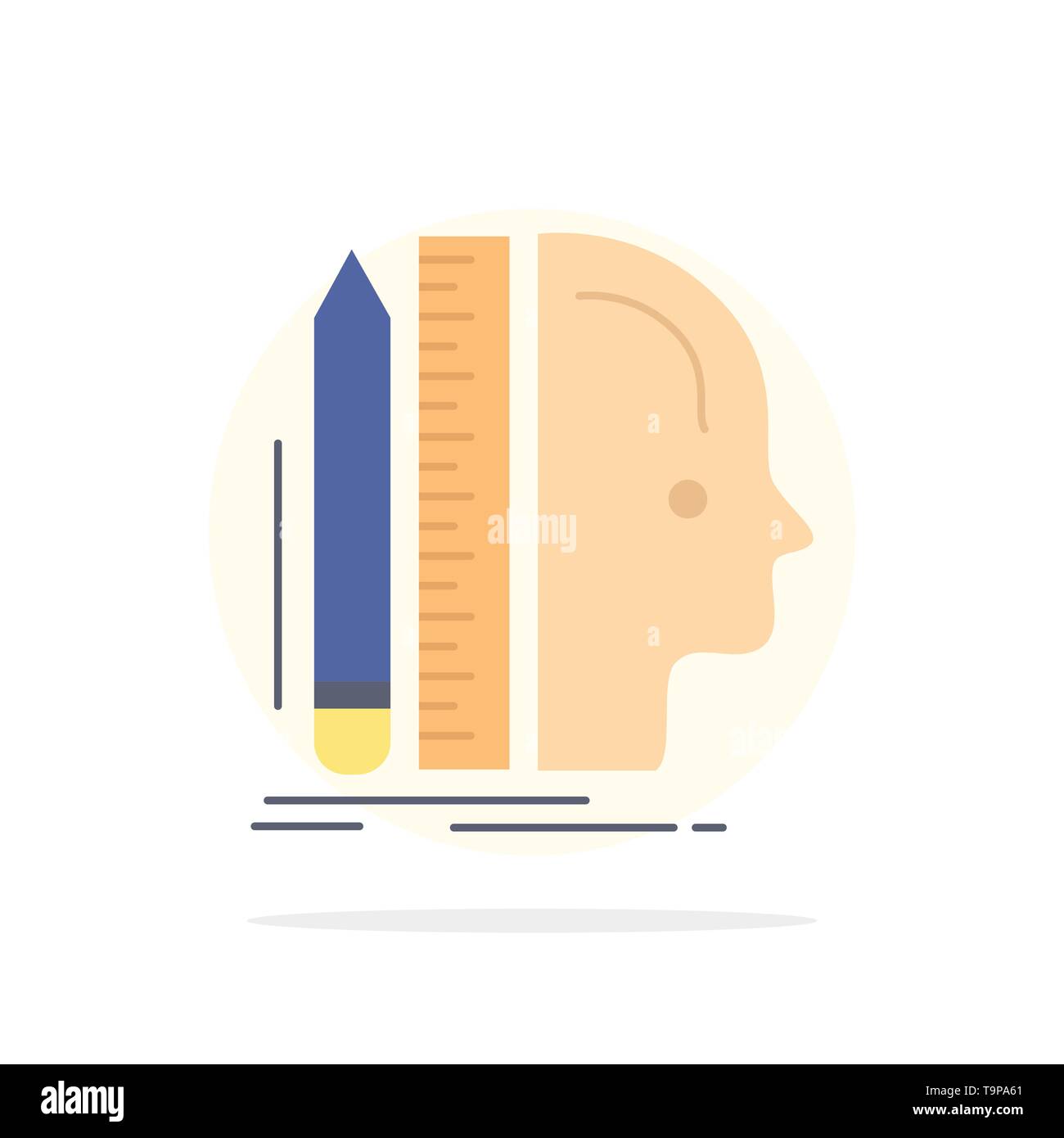 Size of the brain Stock Vector Images - Alamy