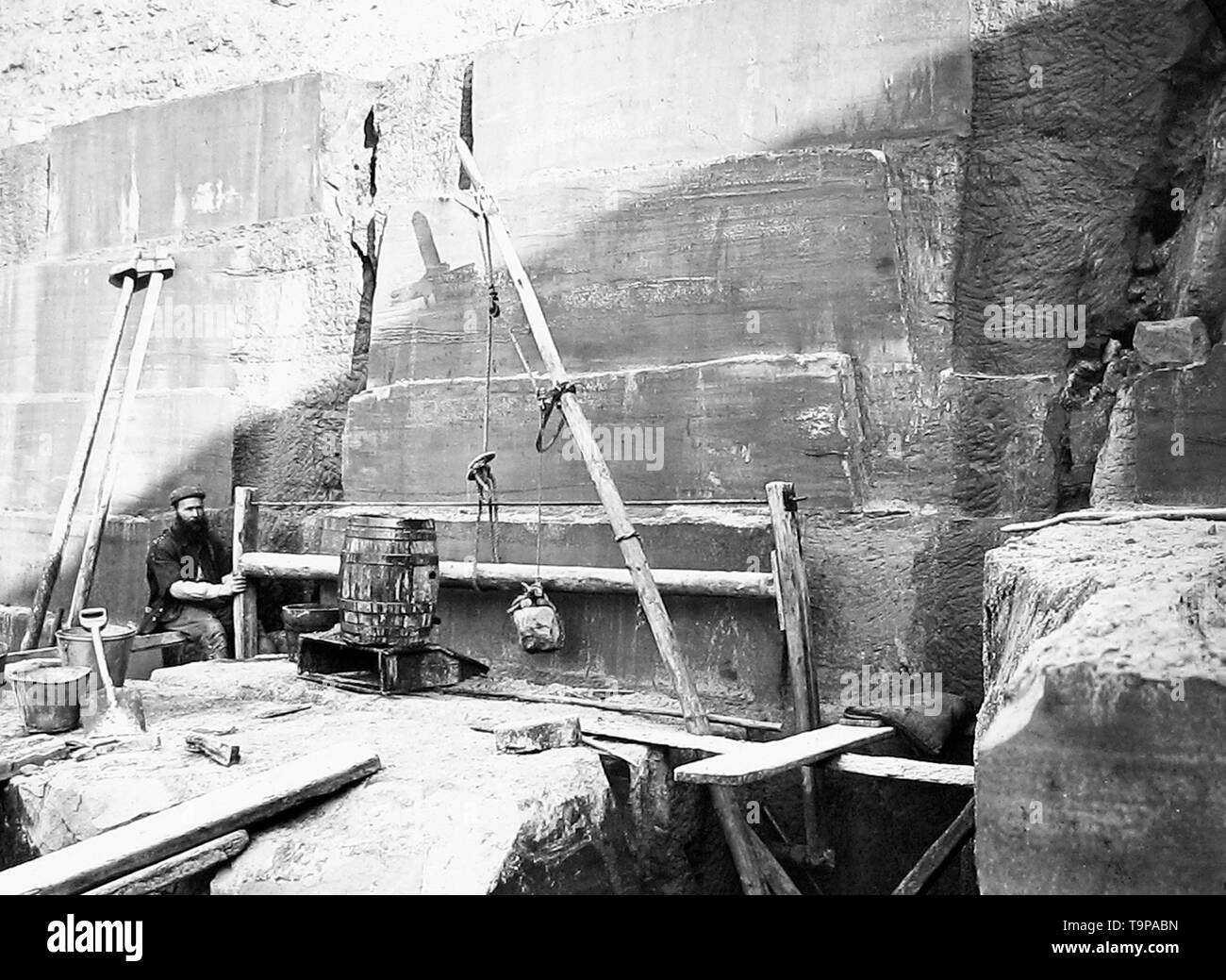 Bethesda Penryhn Slate Quarry, Wales Stock Photo - Alamy