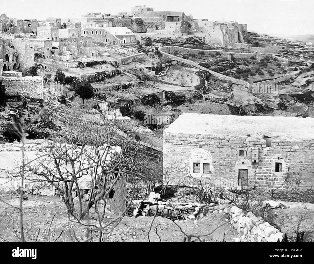 Old bethlehem Black and White Stock Photos & Images - Alamy